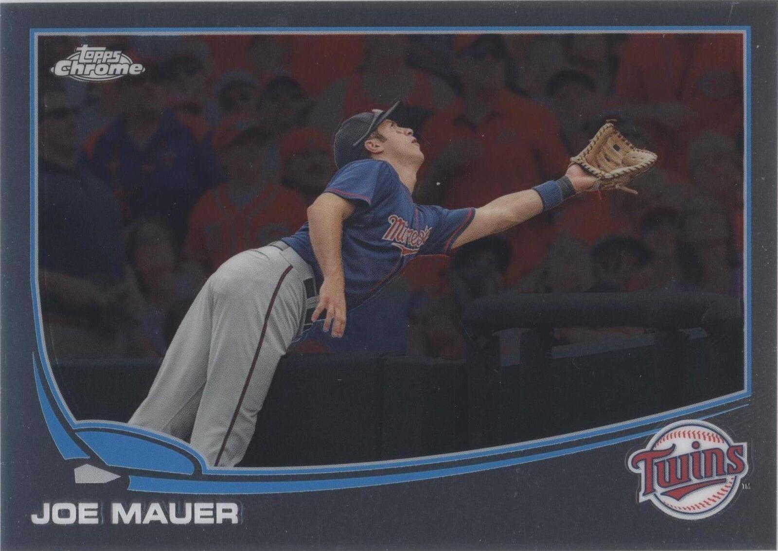 2013 Topps Chrome - Joe Mauer #38 Fielding for sale online | eBay