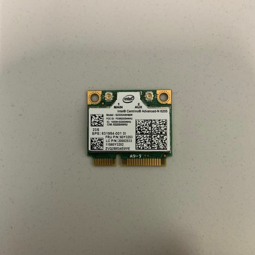 Genuine Intel Centrino Advanced-N 6205 Dual Band Wifi PCIe Card ...