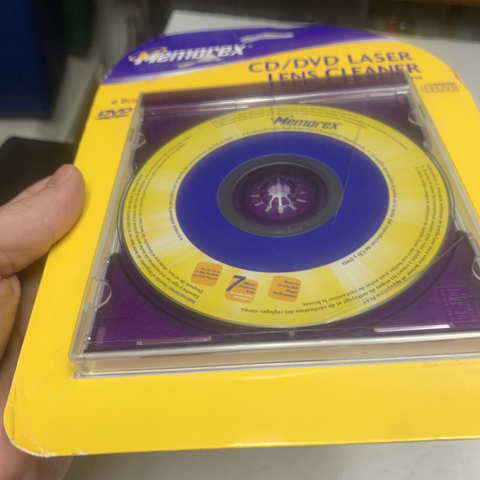 Memorex Cd/dvd Laser Lens Cleaner NOS 2004 C19 for sale online | eBay