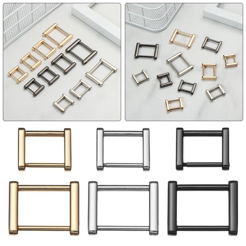 Detachable Screw Rings Buckle Strap Connector Rectangle Rings Buckle ...