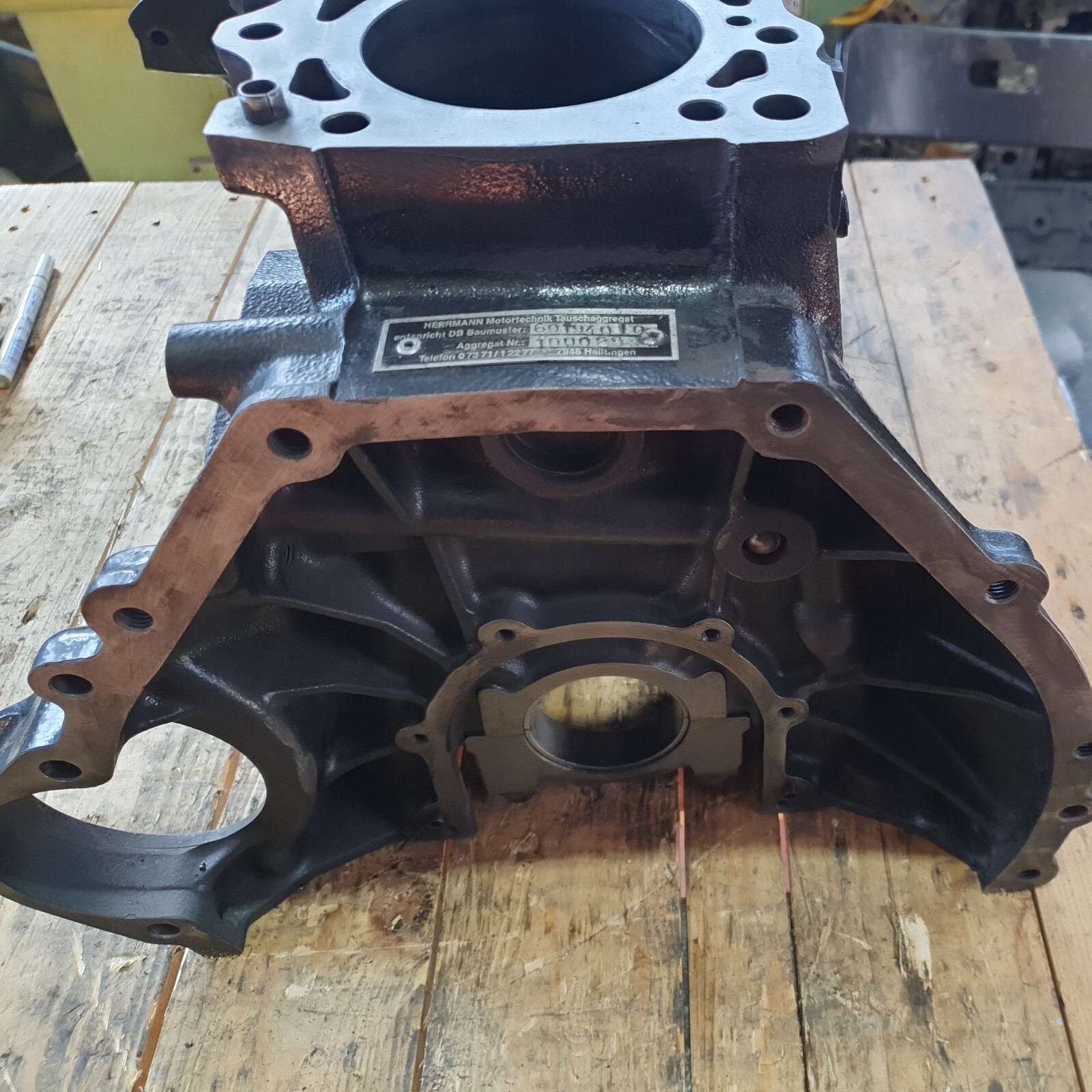 Mercedes Motorblock OM601. 601.940 308 207D. 230D 89,5 mm 1.Übermass ...