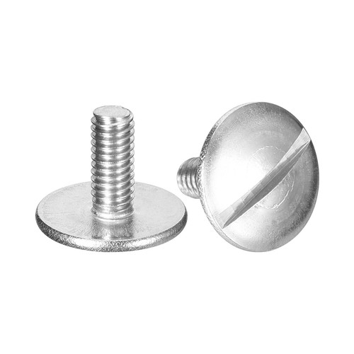 M4x10mm Extra Large Flat Head Slotted Screws, 5pcs 304 Stainless Steel ...