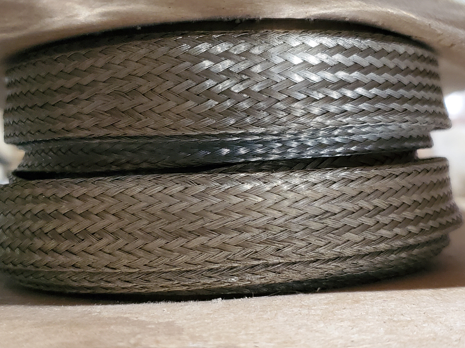 Techflex MBN0.63SV 5/8in (16mm) Metal Braid Sleeving | eBay