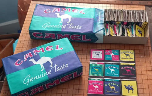 Vintage Camel Cigarettes Matches-Lot of 2 Boxes-100 Matchbooks Total ...