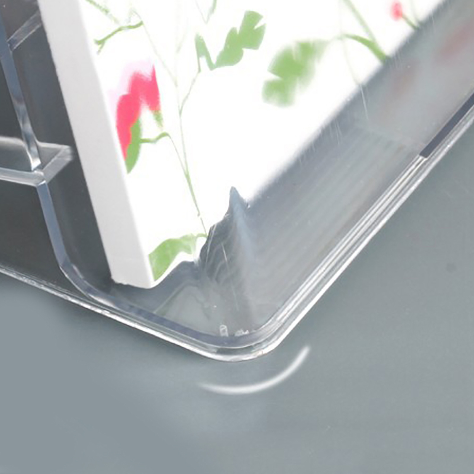 A5 Document Rack 3-tier Brochure Holder with Divider for Mount or ...