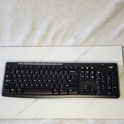 *As-Is Parts No USB Receiver* Parts Logitech K270 Wireless English ...