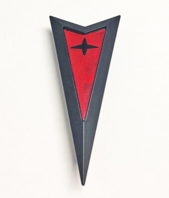 NEW! 06-09 Pontiac Solstice Arrowhead Arrow Emblem BLACK GXP Badge ...