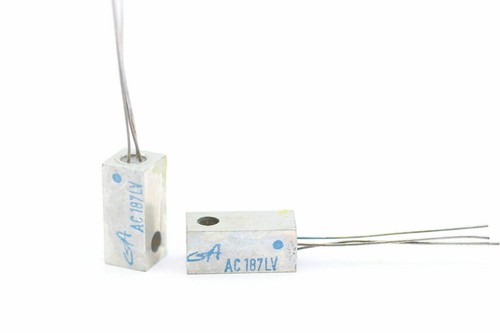 AC187 LV CSA GERMANIUM TRANSISTOR NOS( New Old Stock ). 1PC. CA34U150 ...