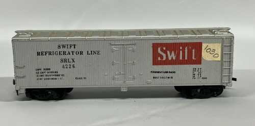 Tyco HO Scale Vintage Swift Refrigerator Line Box Car Freight Train | eBay