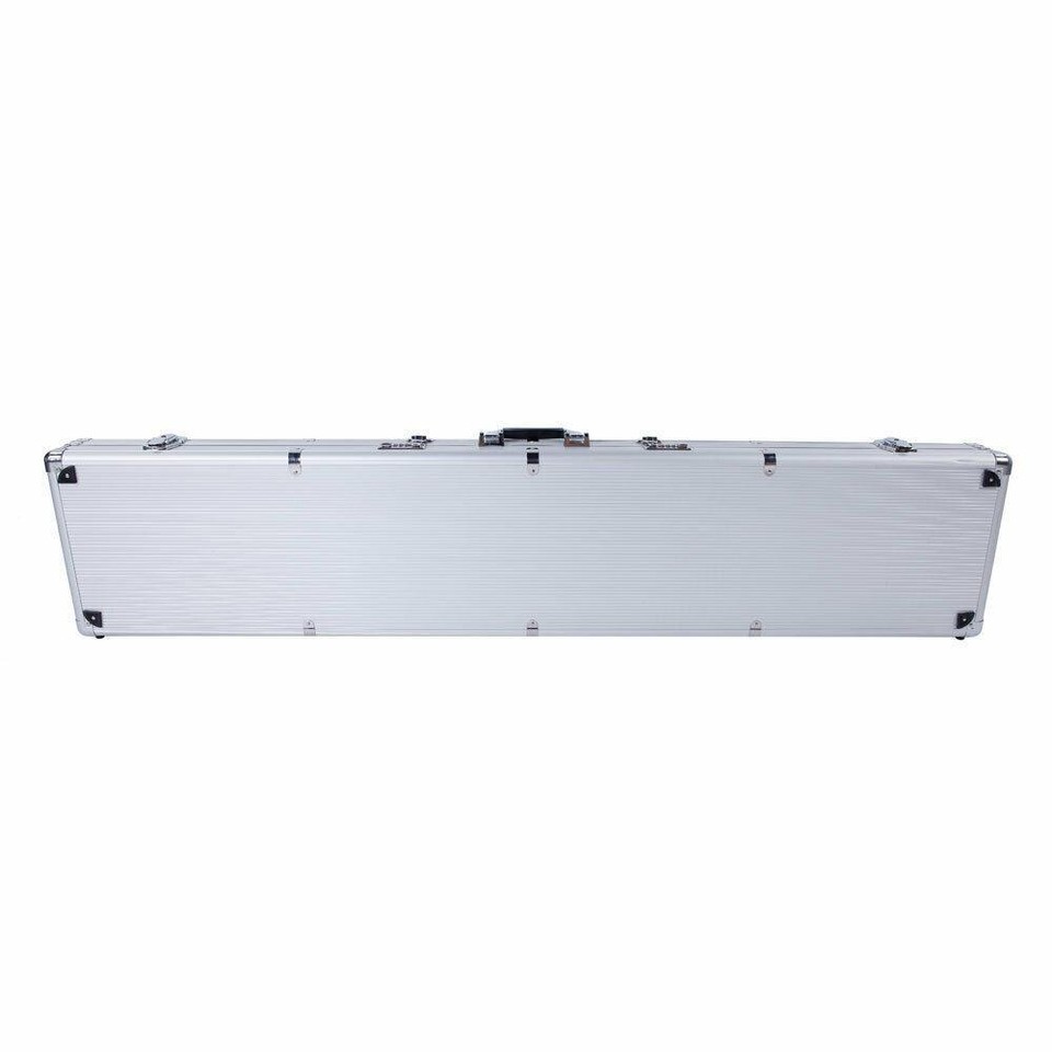 53" Long Aluminum Locking Rifle Gun Case Lock Storage Box Carry Case ...