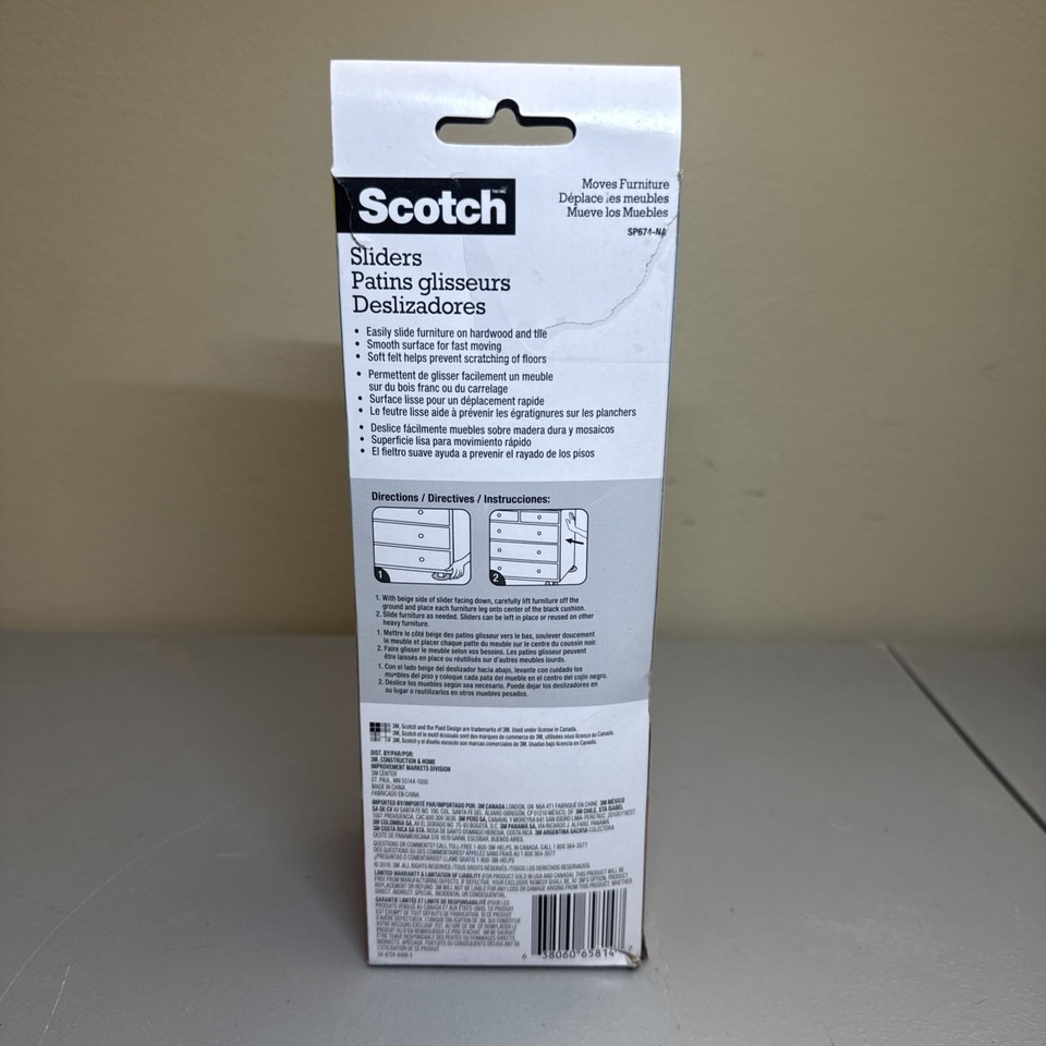 Scotch 3M 16 sliders patins Glisseurs Value Pack-Move Furniture | eBay