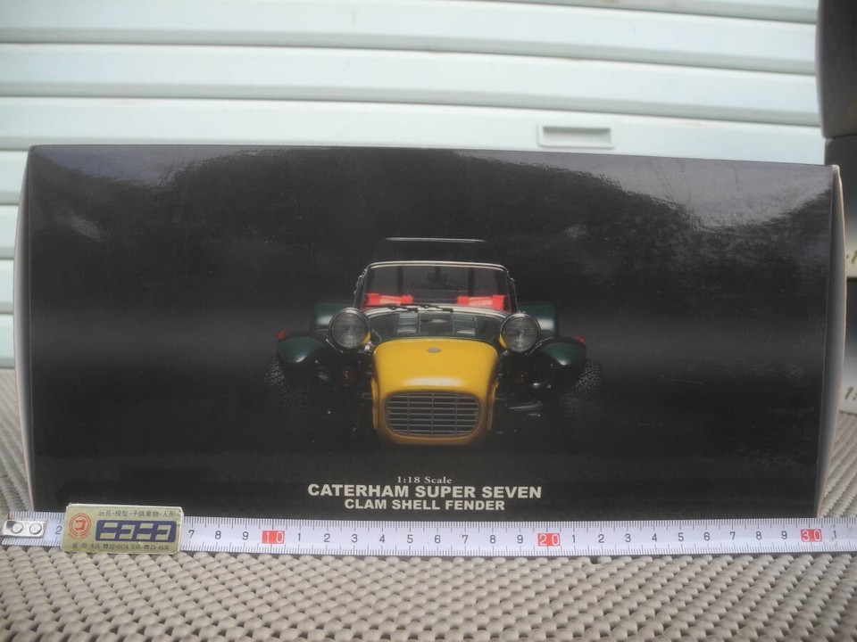 Brand New Unopened No.08223GY CATERHAM SUPERSEVEN CLAM SHELL FENDER ...