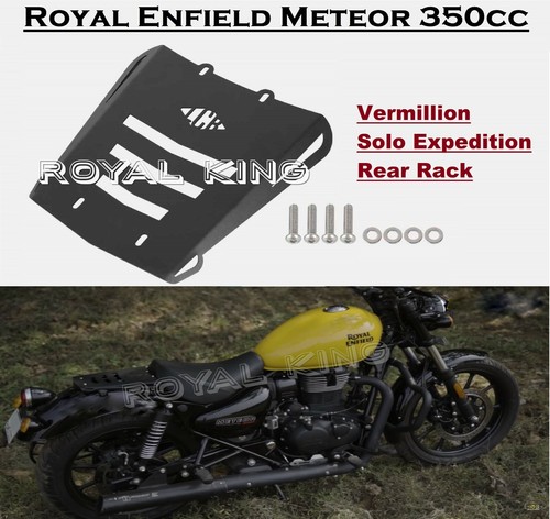 Vermillion "Solo Expedition Rear Luggage Rack Fit for Royal Enfield ...