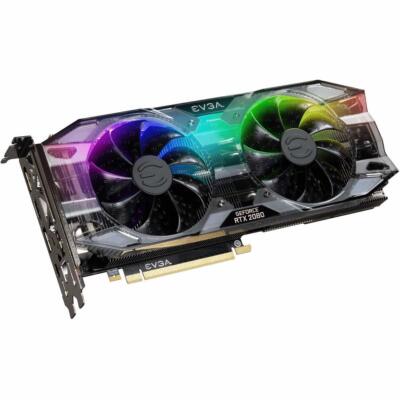 EVGA NVIDIA RTX 2080 8GB XC GDDR6 PCI Graphics Card 08G-P4-2182-KR ...