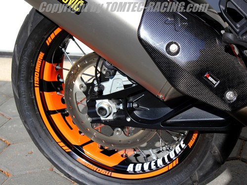 Rim Sticker for KTM 1190 1290 1090 Super Adventure T R Sa Sat Sar | eBay