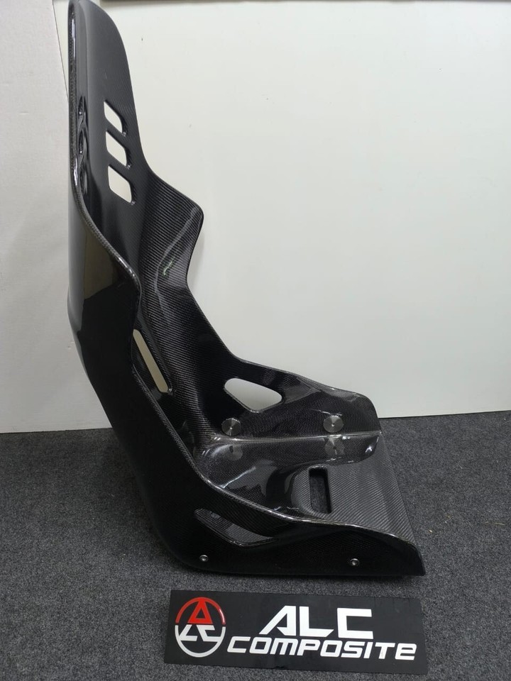 Dry Carbon Fiber Lightweight Bucket Seat With Padding & Bracket Harness ...