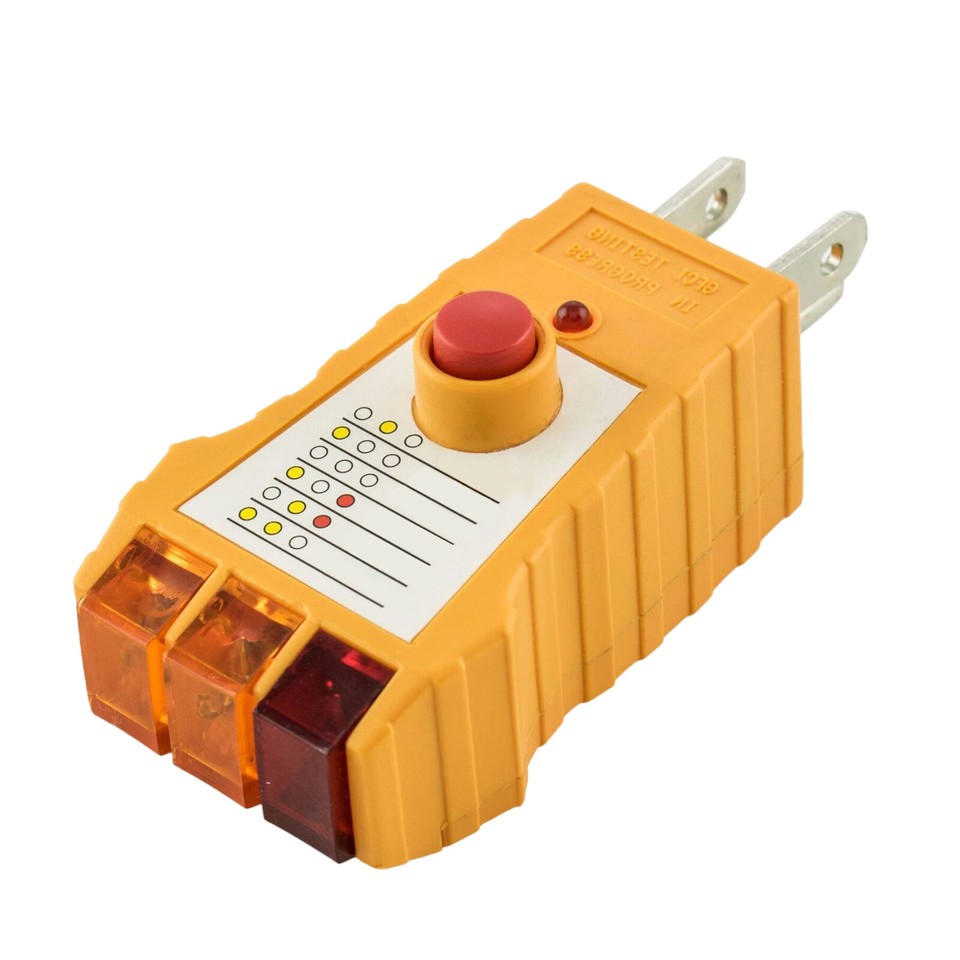 Socket Tester with GFCI check Receptacle Tester for Standard AC Outlets ...