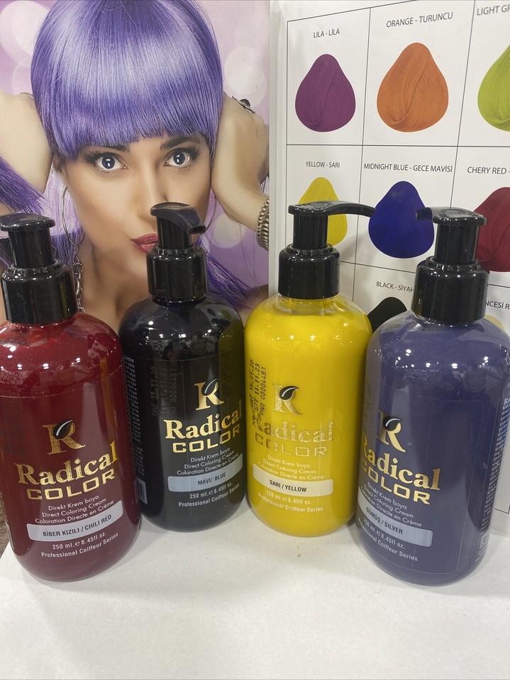Radical Colour - Direct & Hair Colour & Semi Permanent Hair Dye ...