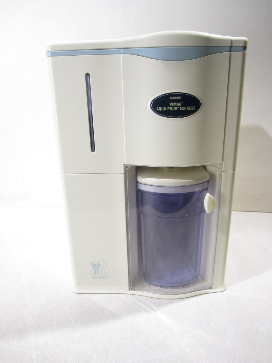 Nikken Pimag Aqua Pour Gravity Water System Model 1360 Complete Set New