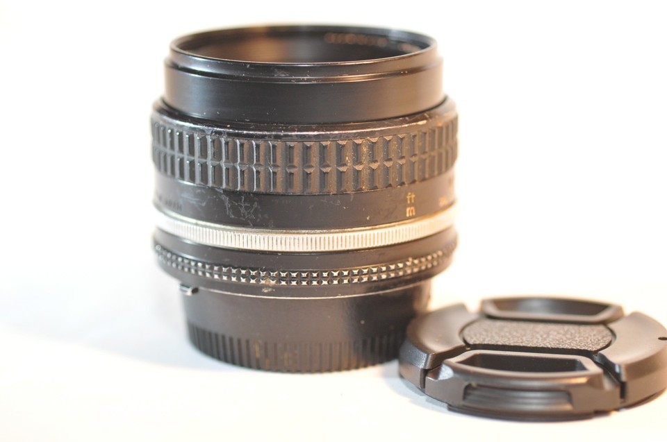 Nikon Nikkor 50mm F/1.8 AI-S PRIME lens Long Nose for FA FM2N F3 FE2 FG ...