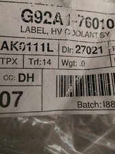 TOYOTA OEM Labels-Information or Warning Sticker 7451448020 for sale ...