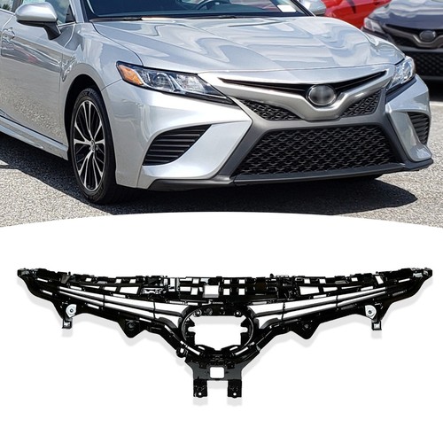 Fit 2018 2019 2020 Toyota Camry SE XSE Front Bumper Upper Grille Grill ...