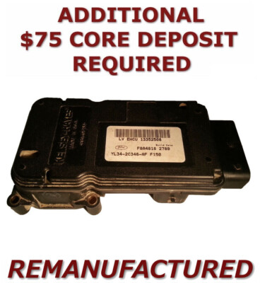 REMAN 2000-2004 Ford F150 F250 ABS Pump Control Module YL34-2C346-AF ...