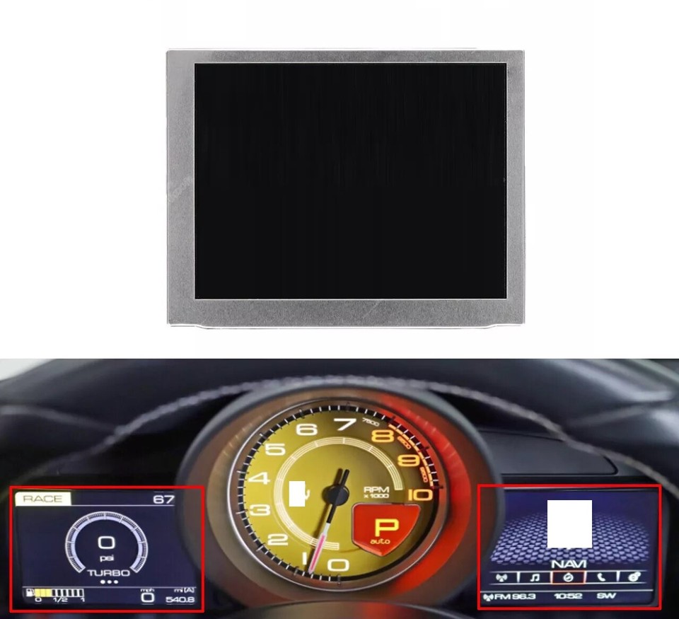 Ferrari 488 Pista 2018 - 2020 Lcd Screen Display Speedo Instrument ...