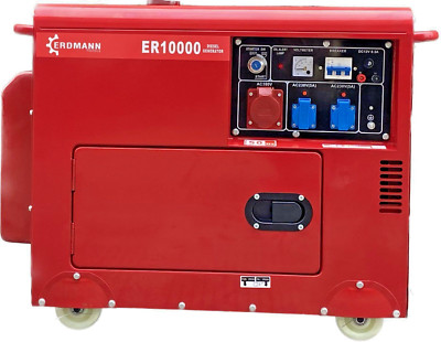Premium Diesel Stromerzeuger 10kW+Batterie E-Start Generator 296ccm ...