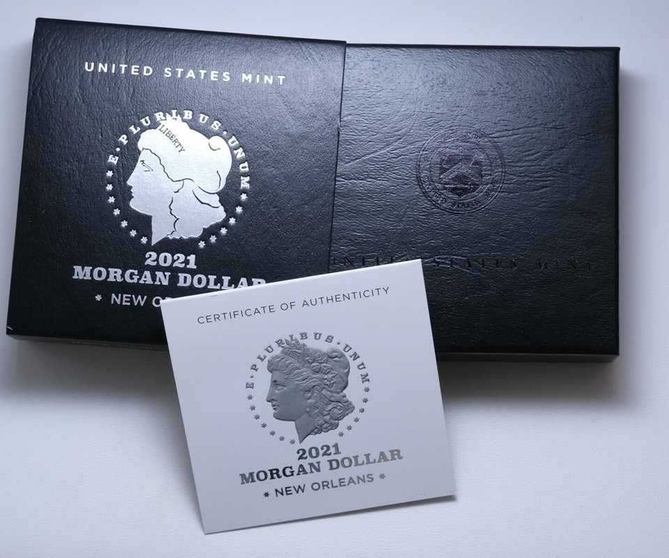 2021-O Morgan Silver Dollar with Box and COA ~24Hr Auction | eBay