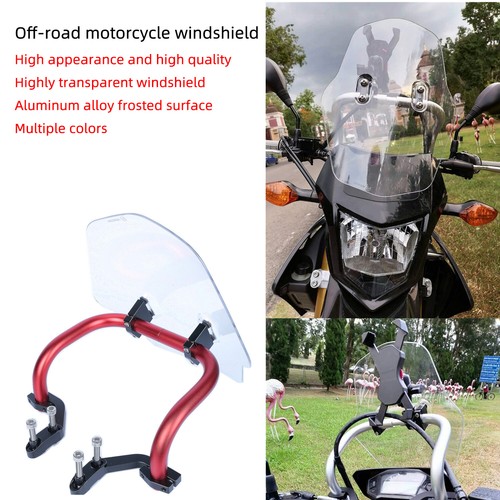 Off-Road Motorcycle Electric Vehicle Universal Holder Front Windshield ...