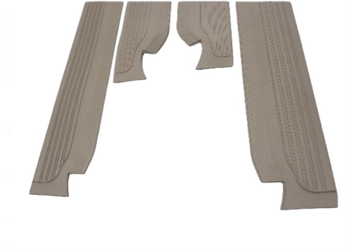 Entry Sills Rubber Skirting CREME 4 Pieces For Mercedes W108 W109 NEW ...