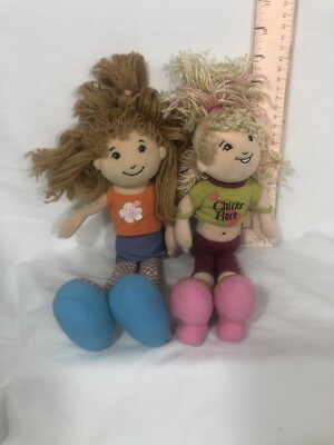 Retired Groovy Girls Manhattan Toy Plush Rag Doll GWEN & KAYLA Plush ...