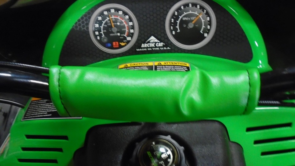 Arctic Cat Snowmobile Z ZR 120 GREEN Handlebar Pad & Cover 2000-2012 ...