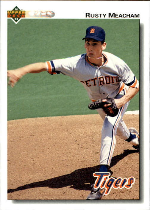 1992 Upper Deck Gold Hologram Royals Baseball Card #453 Rusty Meacham ...