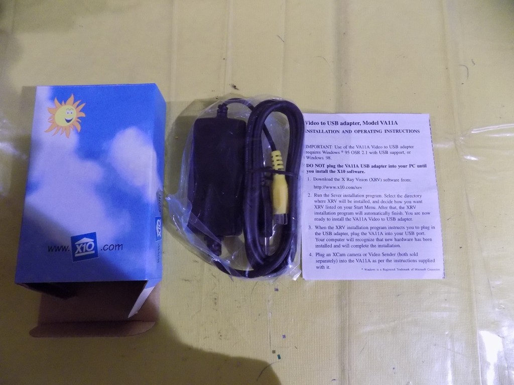 X10 Video to USB Adapter VA11A-C | eBay