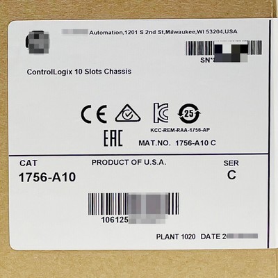 Control Systems and PLCs - Controllogix Rack
