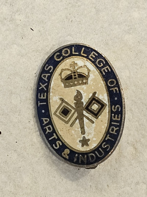 WWII US Army Texas College Signal Corps Military Academy OCS Pin L@@K ...