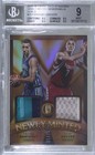 2015 Panini Gold Standard /25 Frank Kaminsky Sam Dekker #23 BGS 9 MINT ...