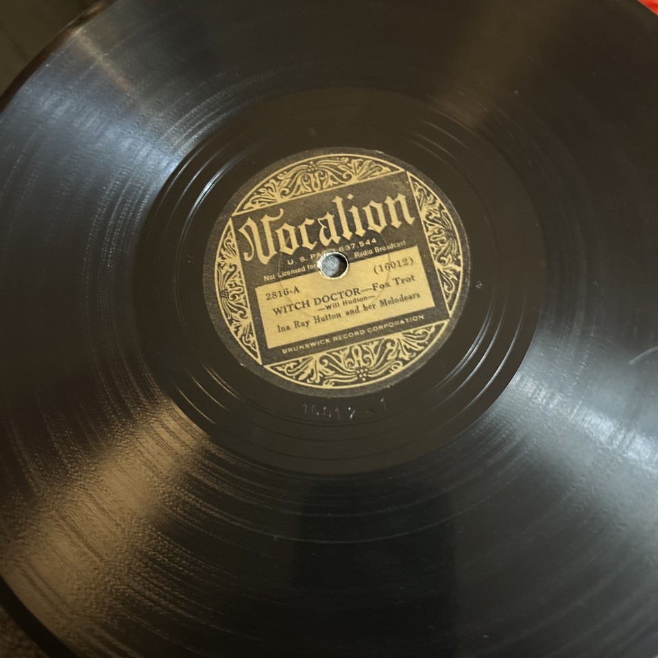 Ina Ray Hutton On Vocation 2816 Wild Party | eBay