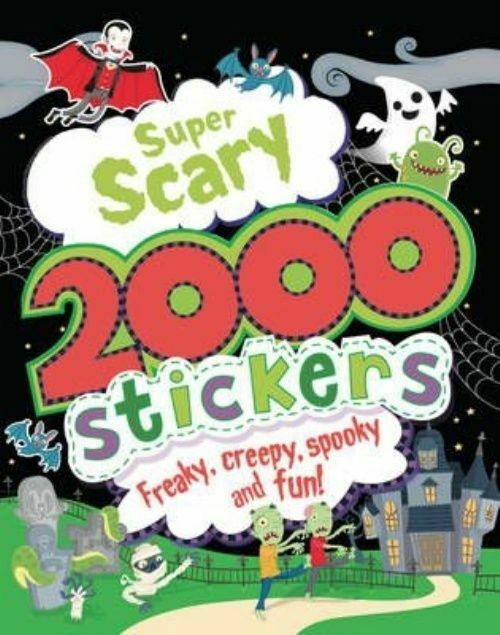 Super Scary 2000 Stickers - Includes Over 2000 Stickers and a Range of ...