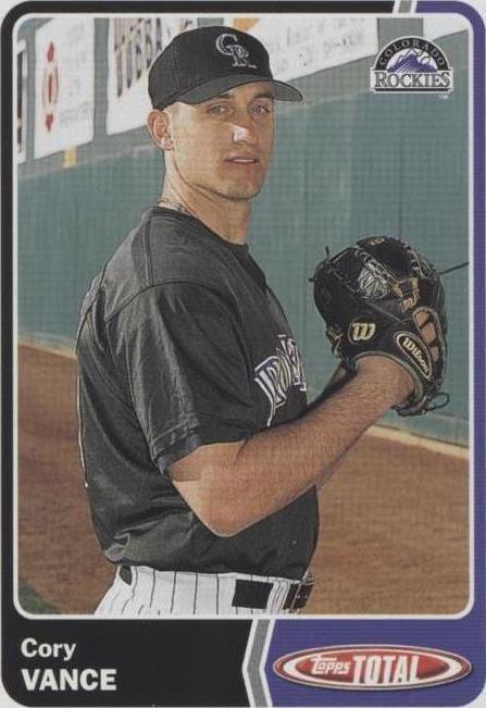 2003 Topps Total - Cory Vance #759 for sale online | eBay