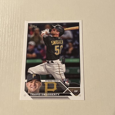 2023 Topps Travis Swaggerty RC Rookie Card Pittsburg Pirates #67 ...