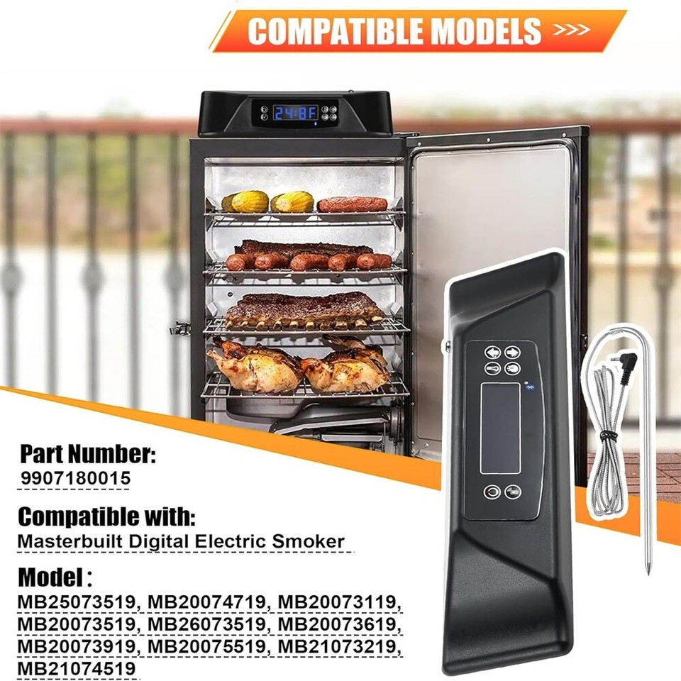 1PC Smoker Control Panel 9907180015 Replacement For Masterbuilt ...