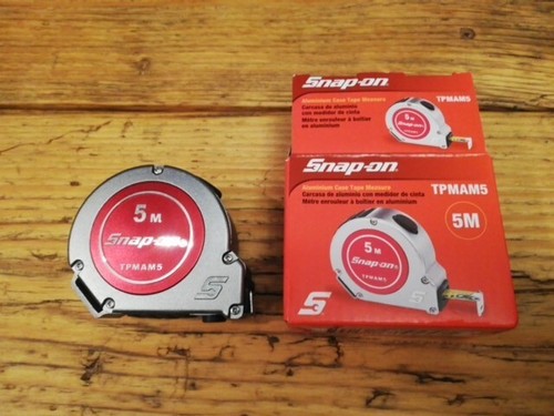 Snap on Aluminium Tape Measure 5m TPMAM5 for sale online | eBay