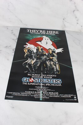 1984 Ghostbusters Movie Poster 11X17 Venkman Spengler Stantz Winston ...