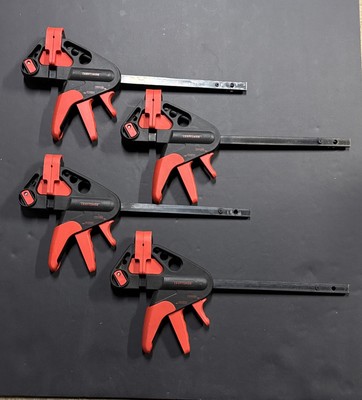 4 Craftsman Discontinued RARE Bar Quick Clamps Reversible Spreaders 6in ...