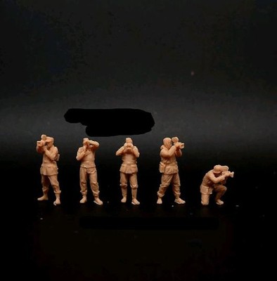 1/64 1/72 1/87 Wwii German Photographic & Video Documentarian 5pcs 3d ...