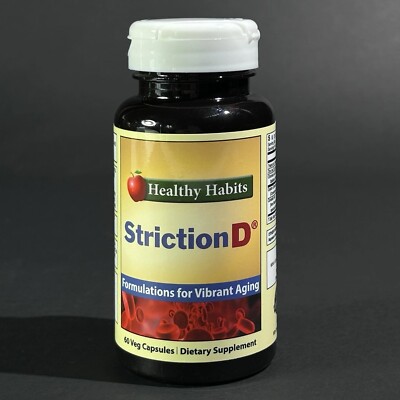 Healthy Habits Striction-D (60 Veg Capsules) Exp 3/2026 NEW | eBay