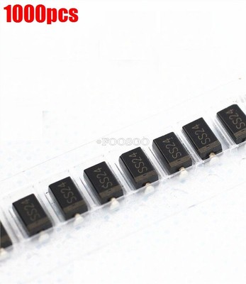 1000Pcs 1N5822 SS24 DO-214AA Smb Diode Schottky 2A 40V Toshiba gr | eBay